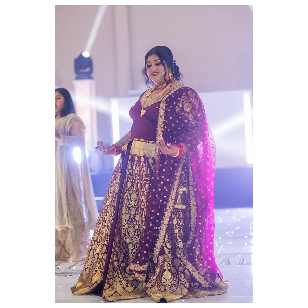 Maroon bride-groom set – Ricco India