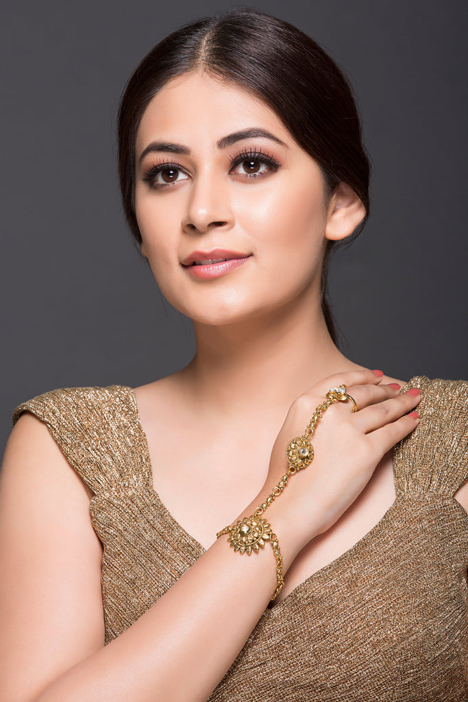 Gold Haath Phool – Ricco India